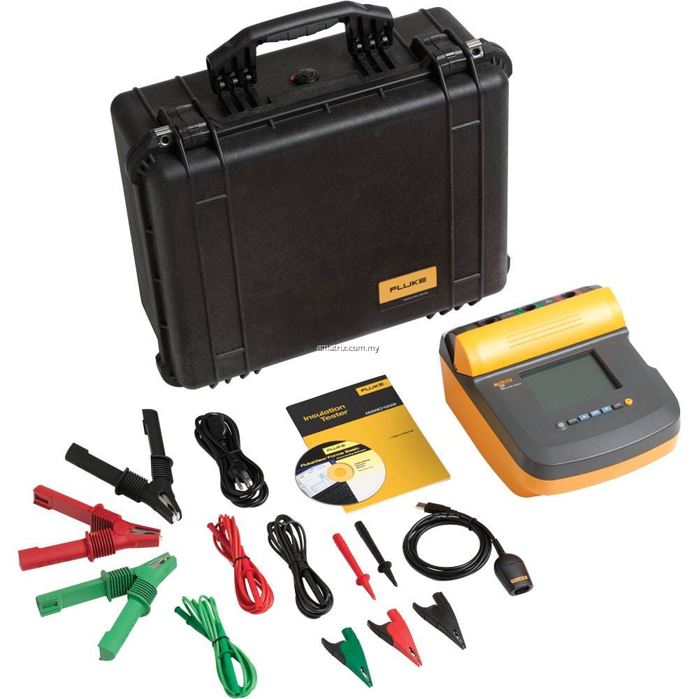 Fluke 1550C/Kit 5kv Insulation Resistance Testers kit