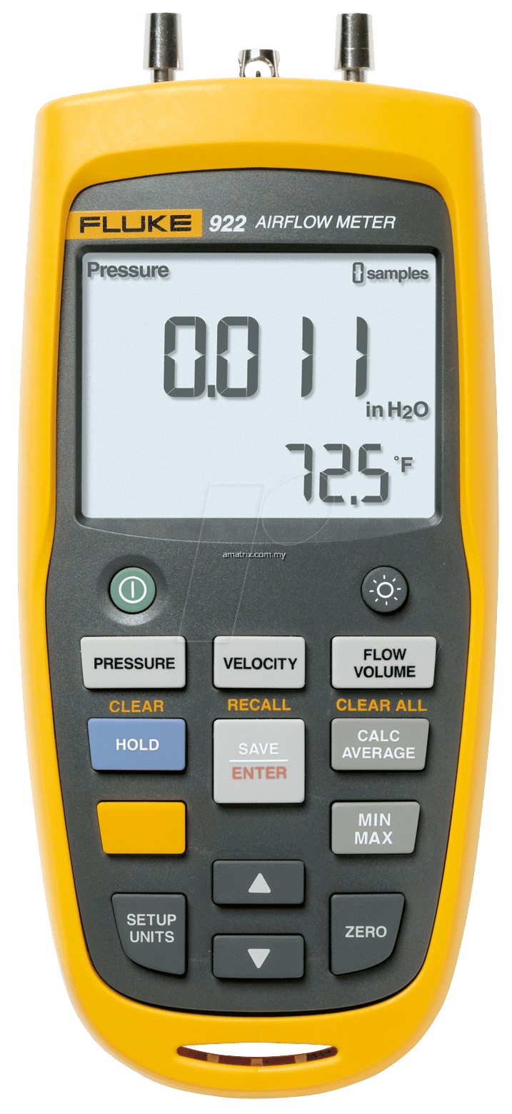 FLUKE 922 AIRFLOW METER/MICROMANOMETER