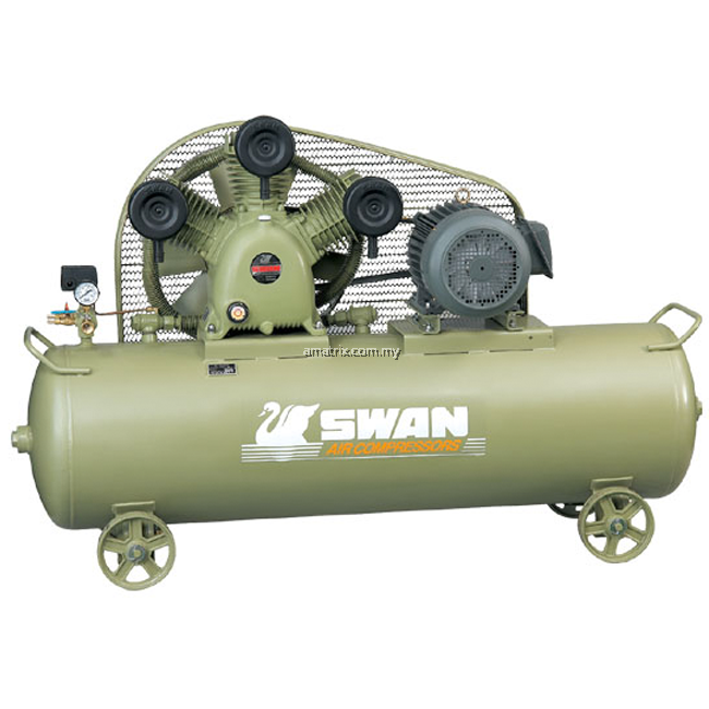 swan SWP-310 Air Compressor 8Bar, 10HP, 850rpm, 1151L/min