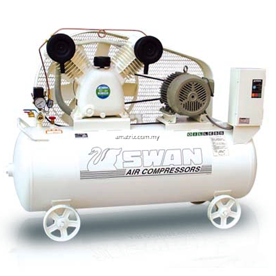 swan SDU-205 Oil Less Air Compressor 5HP, 8Bar, 485L/min