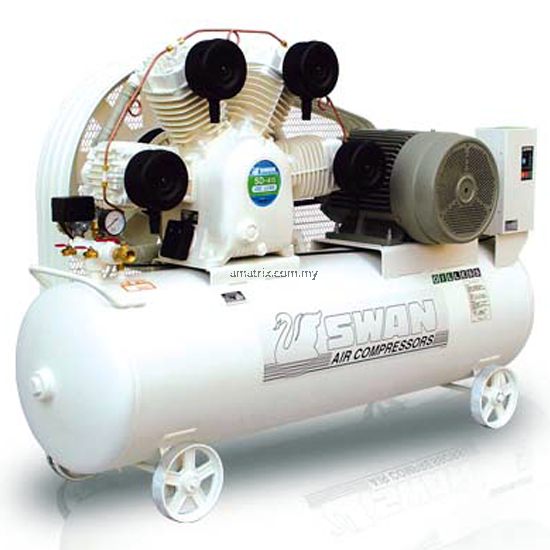 Swan SDU-415 Oil Less Air Compressor 15HP 8Bar 1320L/min 275kg SDU-415