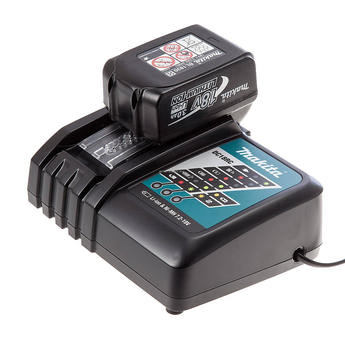 MAKITA DC18RC Fast Charger for 18V Li-Ion Battery