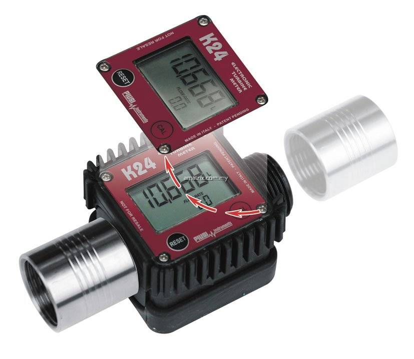 K24 DIGITAL TURBINE METER M/MF 1IN GAS F0040700A