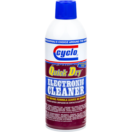 CYCLO C87 Quick-Dry ELECTRONIC CLEANER-QUICK DRY FORMULA LEAVES NO RESIDUE