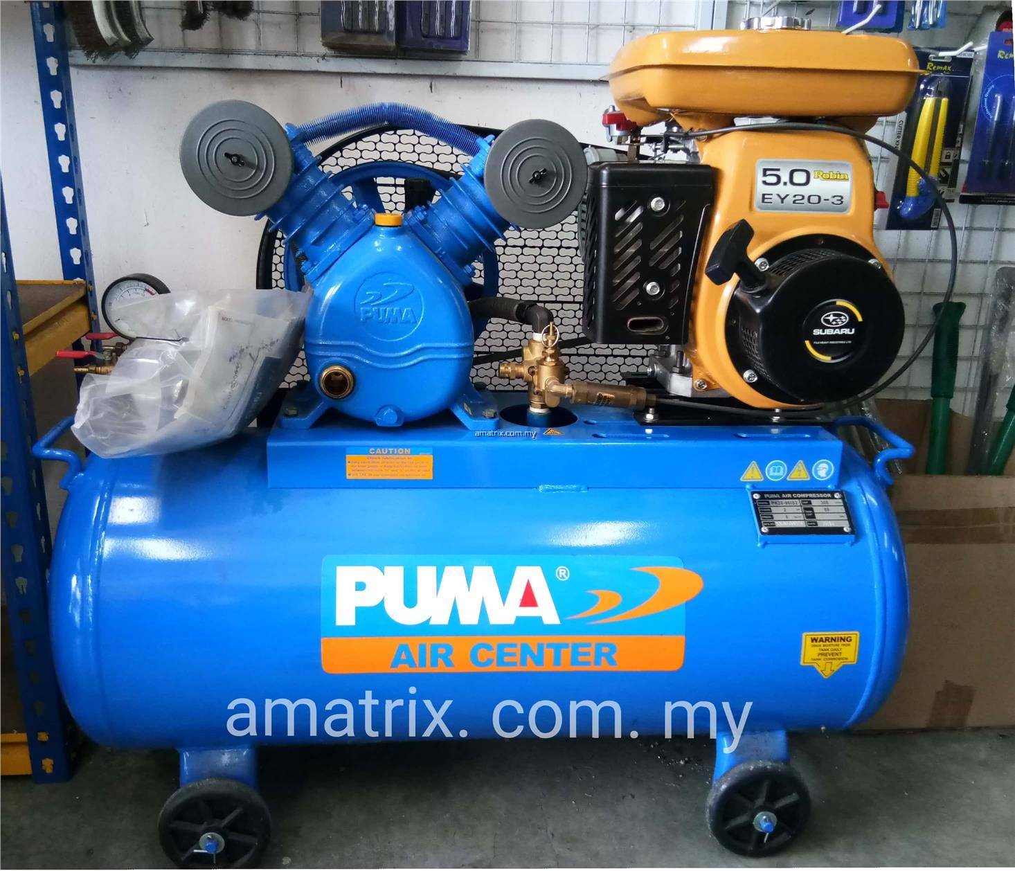 PUMA PK2090IS Gasoline-Air Compressor 5.0HP 300L/min 88liter