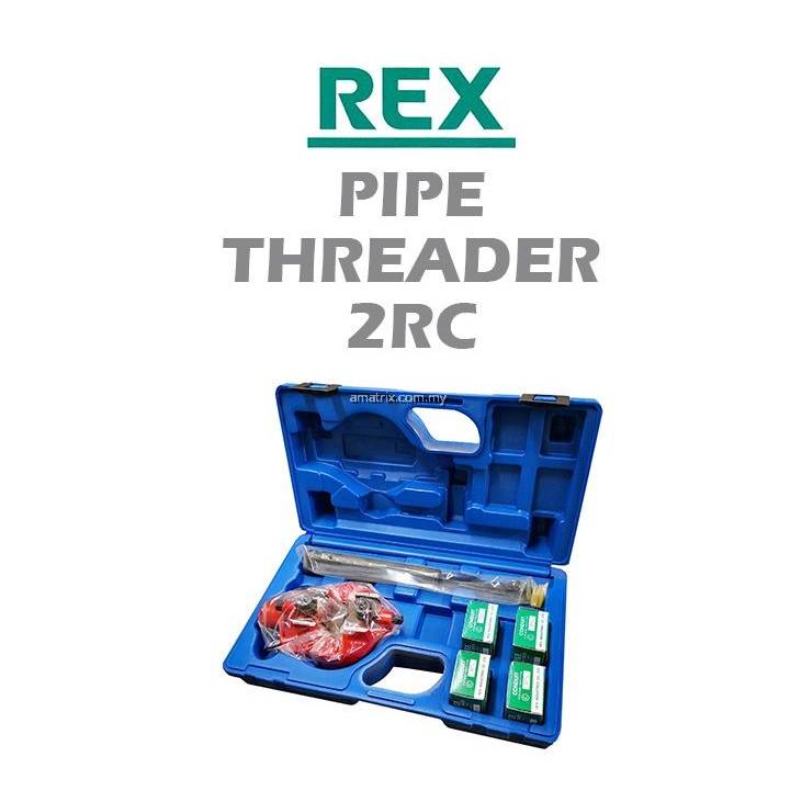 Rex 2RC 3/4"-1.1/2" Conduit Threader Pipe Stock and Dies For Electrical Conduit Pipe(电喉)