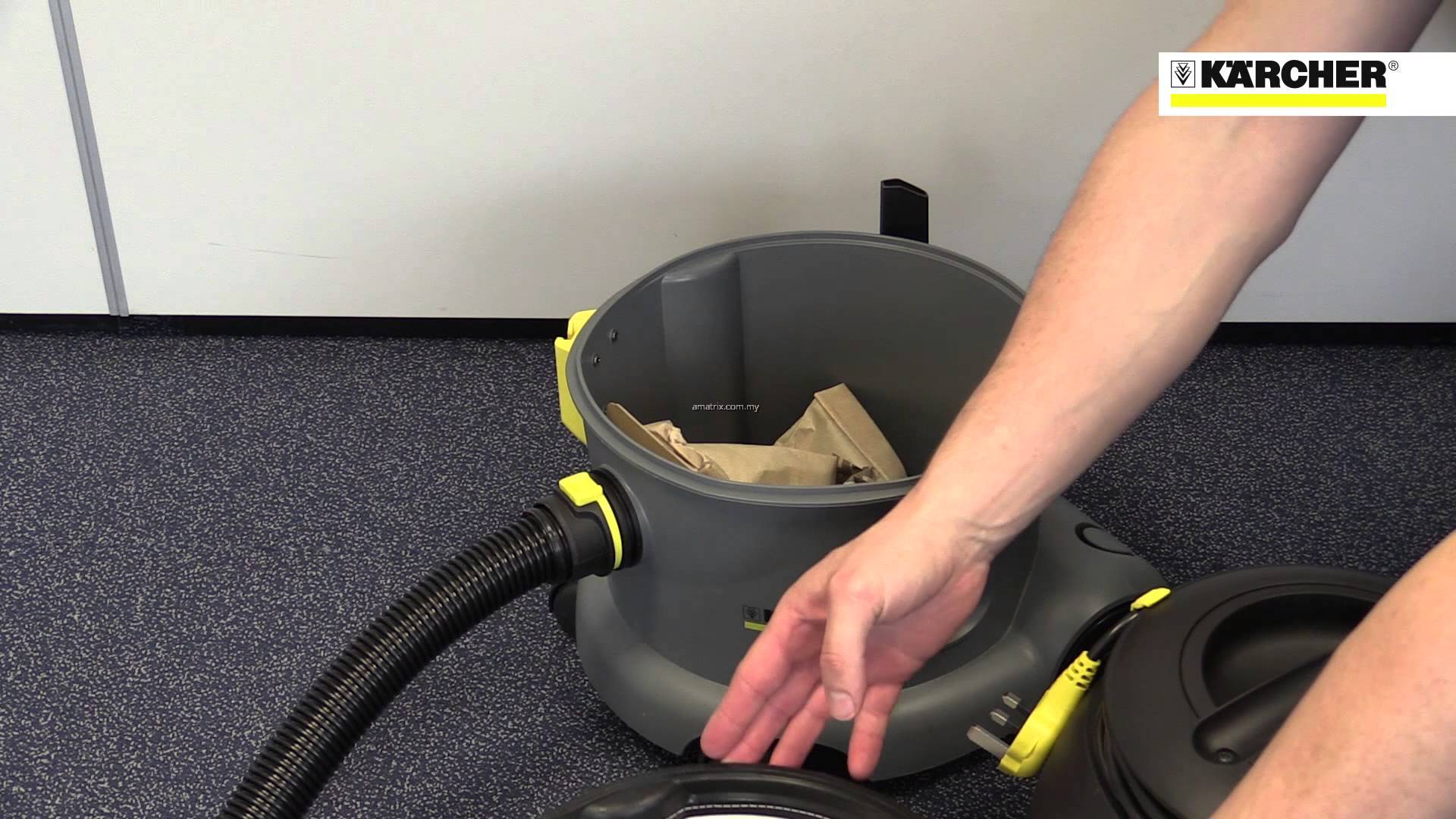 Karcher T10/1Adv Dry Vacuum Cleaner (1250W/10L)