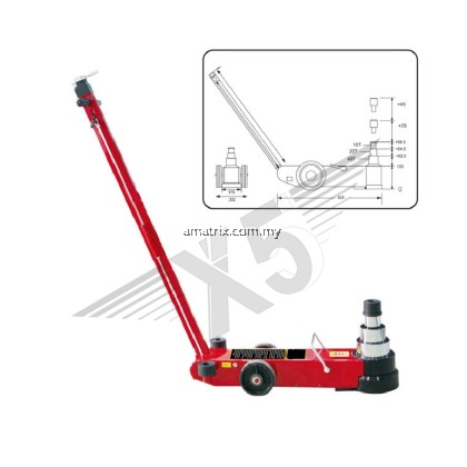 40 Ton Heavy duty Air Hydraulic Axle Jack TRPAJ40T