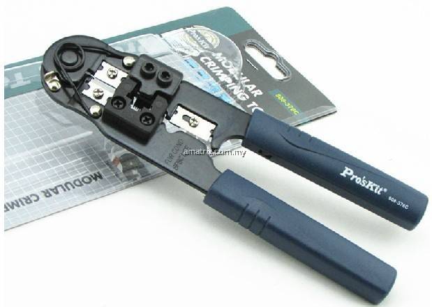 Pro'sKit 808-376C Modular Crimping Tool (200MM) For Network Cable ...