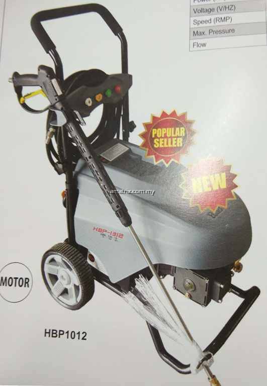 eurox HBP1012 High Pressure Washers 100bar/1450psi Single Phase(HBP1012)