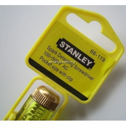 Stanley 66-119 Electric Spark Detector Testing Screwdriver