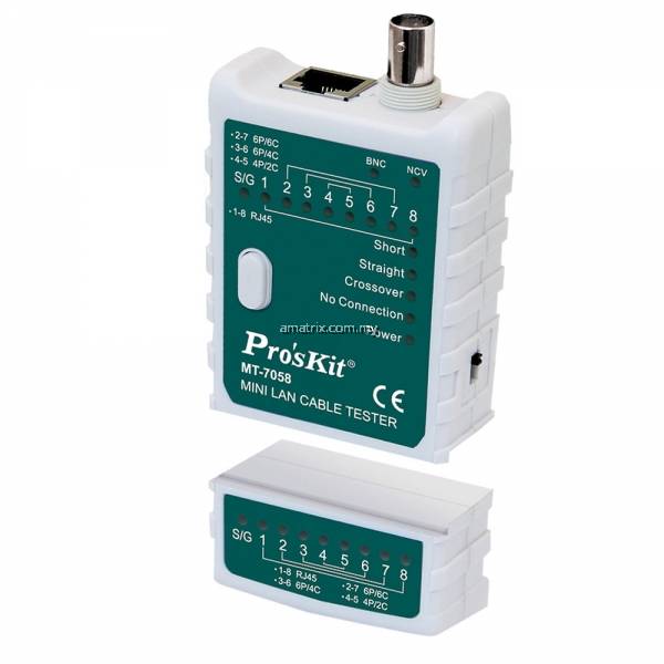 PROSKIT MT-7058 Mini Lan Cable Tester