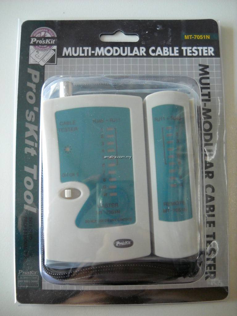 ProsKit MT-7051N Multi-Modular Cable Tester