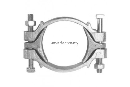 Double Bolt Clamp with Saddles 2.3/4" 88 - 96MM(CDB-400)