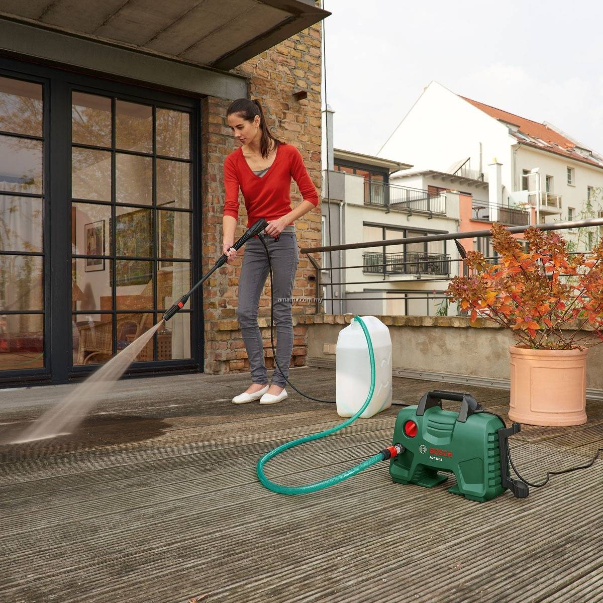 Bosch AQT33-11 1300W 110Bar High Pressure Washer