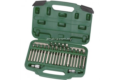 SATA 09327 42pcs 8mm Hex Shank Bits Set
