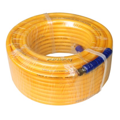 Reamx 38-PH444 5/16"X30M HIGH PRESSURE AIR HOSE With Brass Fitting