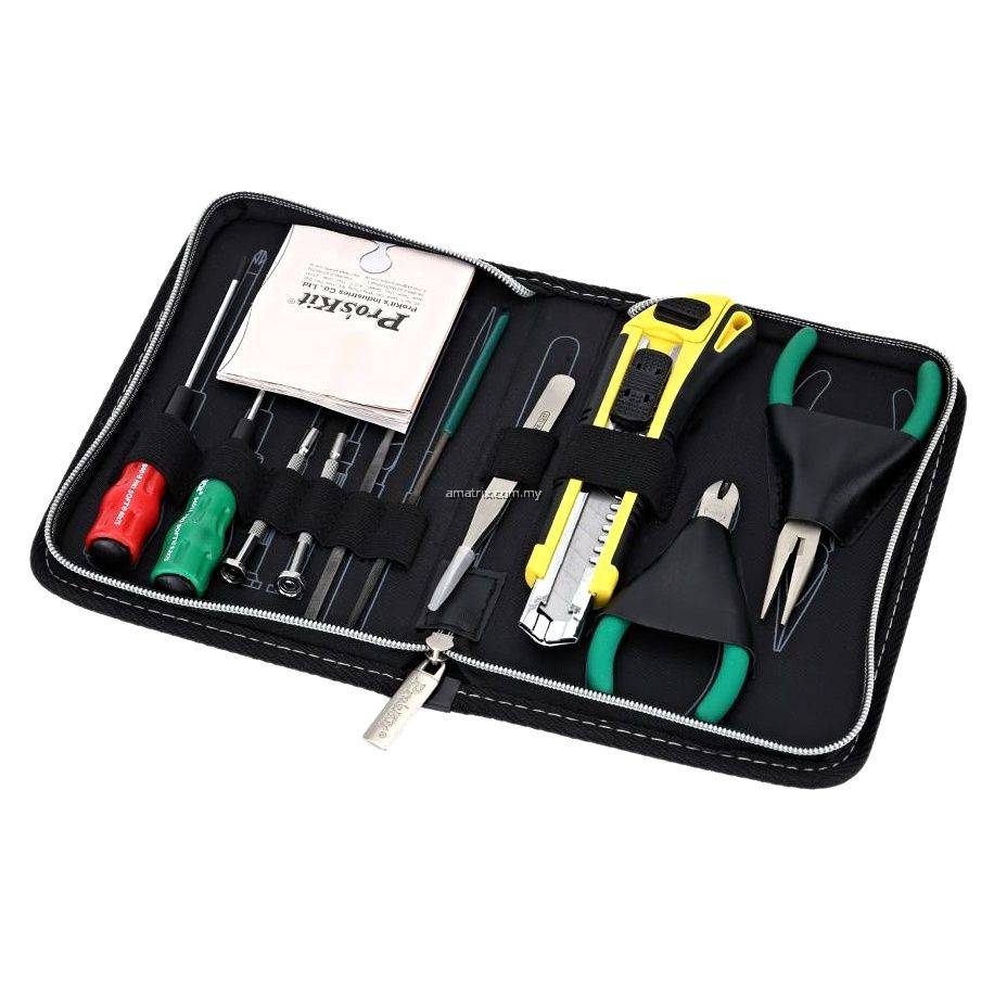 proskit 1pk-301 10 Piece Compact Tool Kit