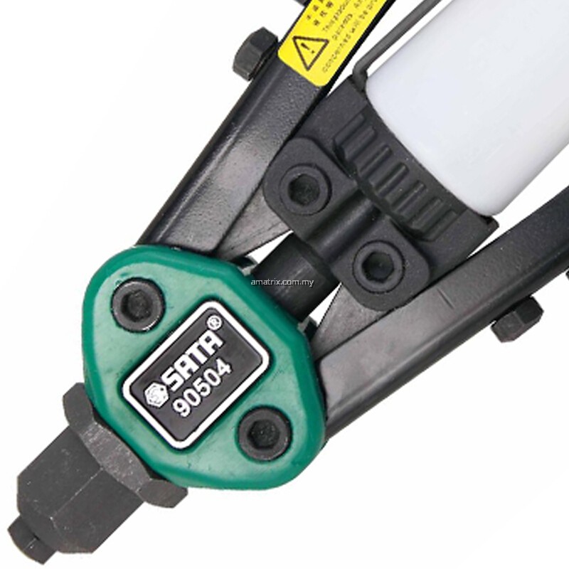 Sata 90504 HIGH LEVERAGE RVETER WITH COLLECTION BOTTLE 11"