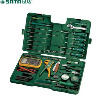 Sata 09535 PROFESSIONAL ELECTRONIC TOOL SET, 53pc