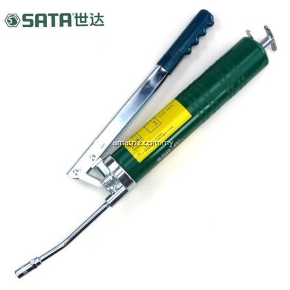 SATA 97203 Hand Operated Plastic Handle Grip Grease Gun 400CC