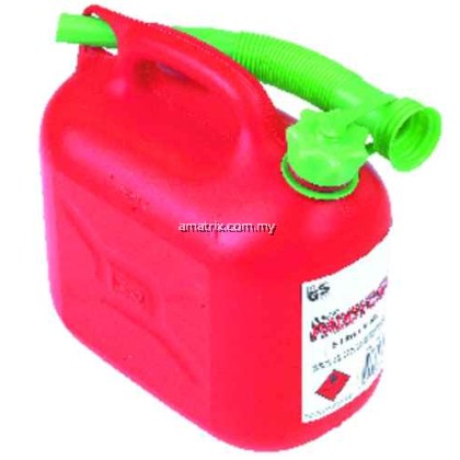 KEN5039010K 5LTR LEADED FUEL CONTAINER - RED
