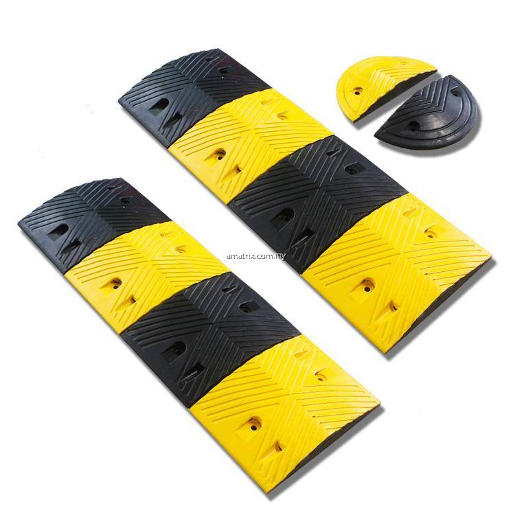 Rubber Speed Hump 1000mm(W) x 350mm(D) x 50mm(H)