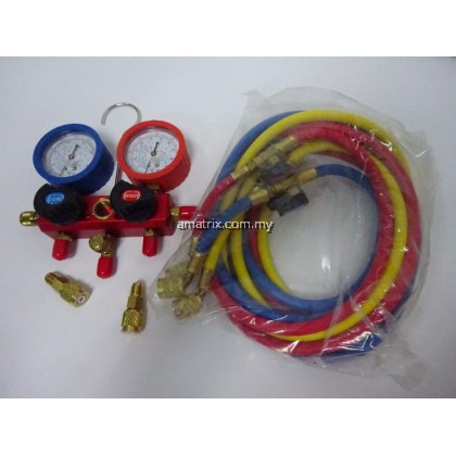 ROTHENBERGER 1000050050 STANDARD ECO MANIFOLD SET (6FT CHARGING HOSE ...