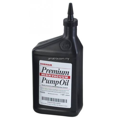 ROBINAIR 13203 VACUUM PUMP OIL X 1 QUART