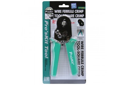 Pro'sKit CP-462G Wire Ferrule Crimp Tool-Square Crimp