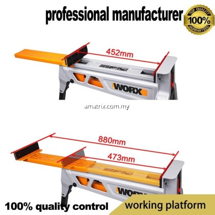 WORX WX060.1 JawHorse Portable Clamping Work Support Station
