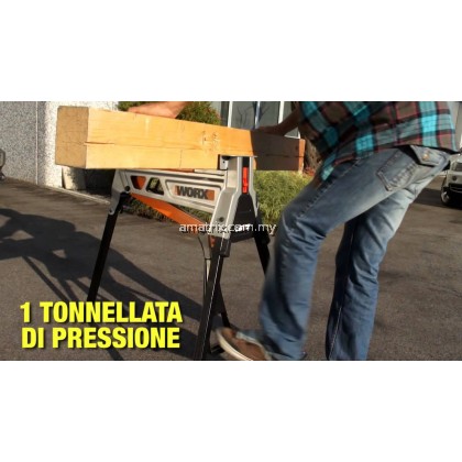 WORX WX060.1 JawHorse Portable Clamping Work Support Station