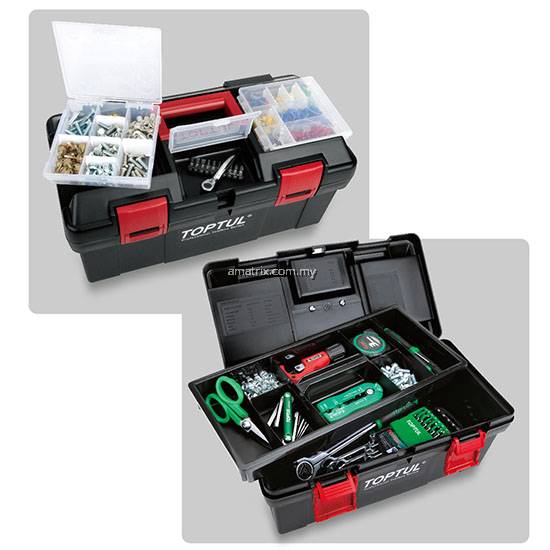 Toptul TBAE0302 Tool Box (Medium) 445X240X205mm