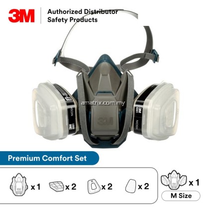 3M 6502QL Premium Comfort Respiratory Set