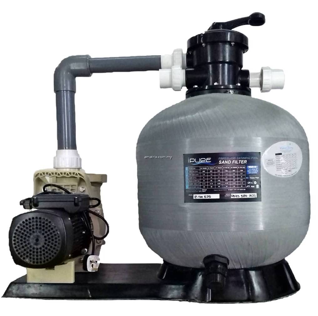 IPURE iP-TM650 Swimming Pool Sand Filter 650MM Recycle Sand Filter