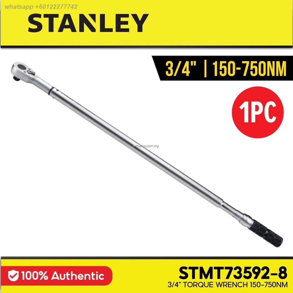 Stanley STMT73592-8:3/4″Drive Torque Wrench,Torque Range 150-750Nm /110 ...