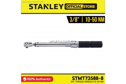 stanley STMT73587-8 1/4" Drive TORQUE WRENCH 5-25 NM / 48.7-225.7 in-lb ...