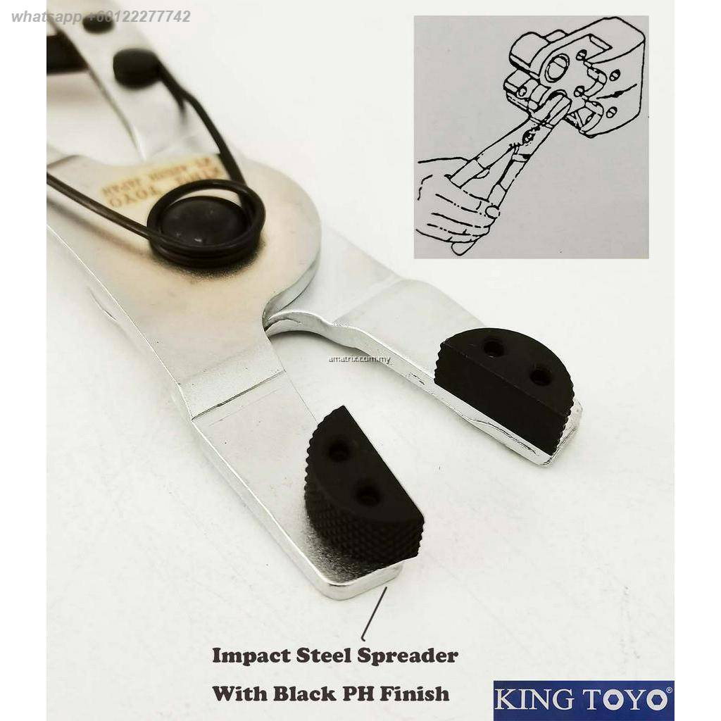 KingToyo KT-4253H Heavy Duty Open Disc Brake Pad Spreader For ...