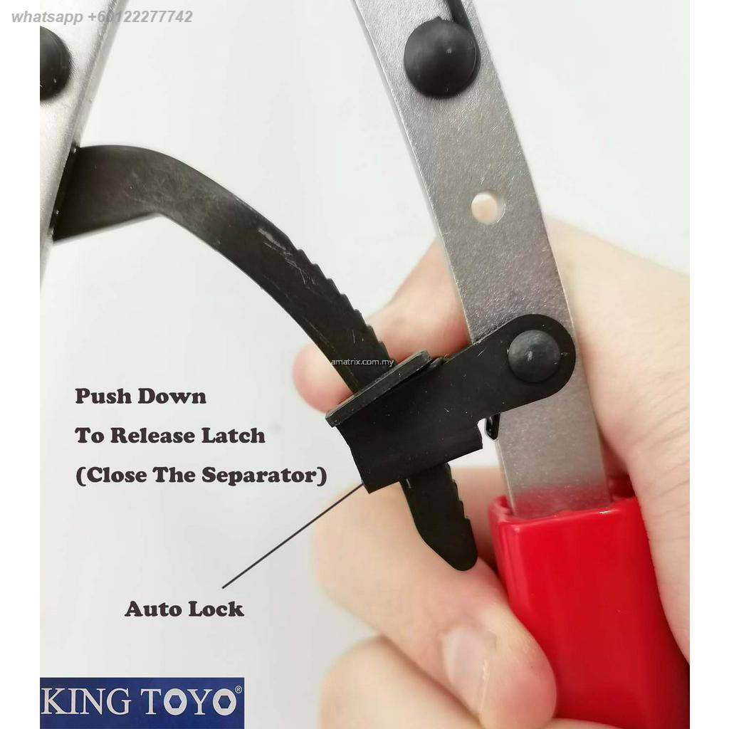 KingToyo KT-4253H Heavy Duty Open Disc Brake Pad Spreader For ...