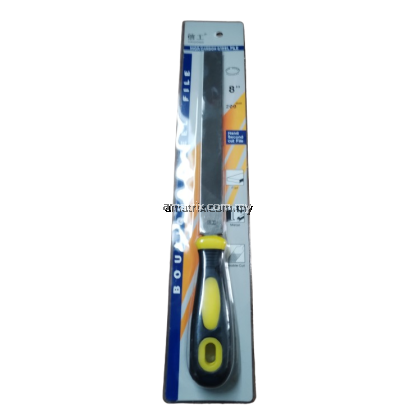 Xingong 8" Half Round Second Cut File with Handle