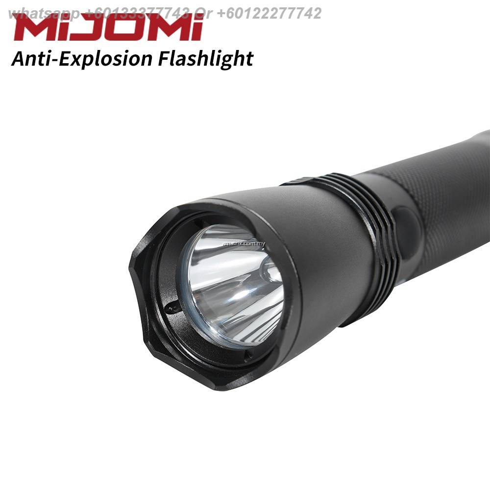 Mijomi EXF80 LED Flashlight RechargeableExplosion-Proof Flashlight ...