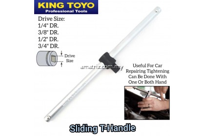 KingToyo ktst-38 3/8"dr Sliding T-Handle