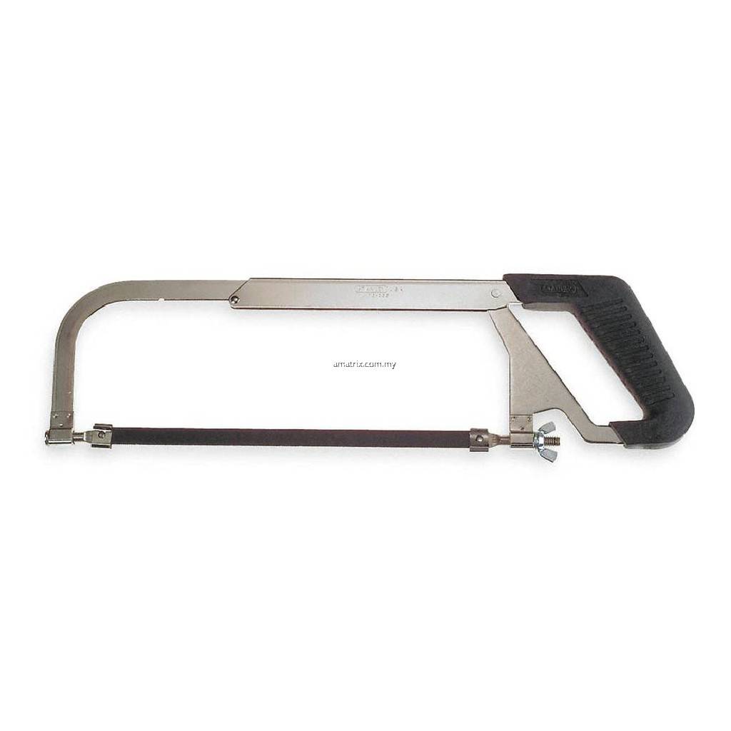 Stanley 15-265 Rubber Grip Hacksaw Adjustable Blade 10in & 12in