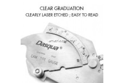 Dasqua 64-DWG030 BRIDGE CAM WELDING GAUGE
