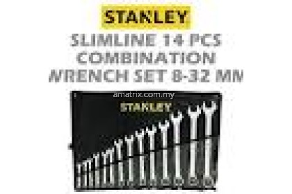 Stanley STMT80944-8 8-32mm SLIMLINE 14PCS COMBINATION WRENCH SET