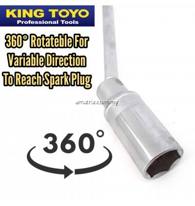 KingToyo KT-TP-16 16mm T Handle Magnetic Spark Plug