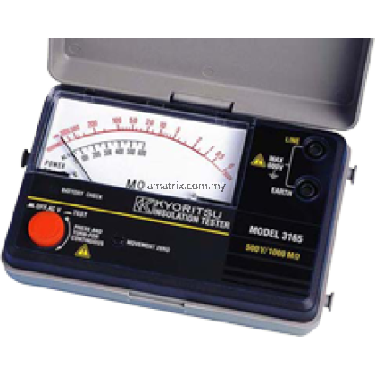 Kyoritsu 3166 1000v Insulation Tester