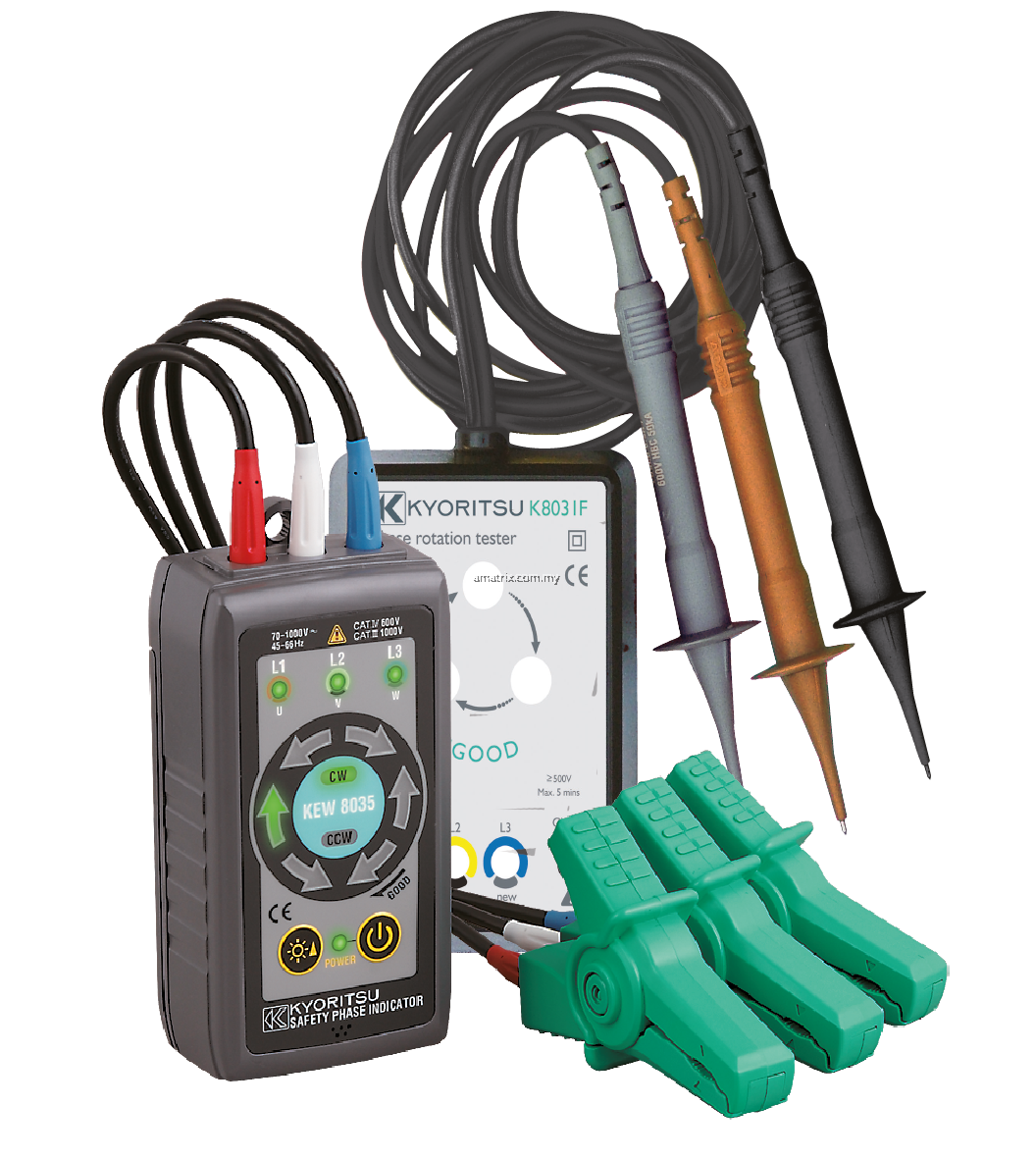 kyoritsu 8035 PHASE ROTATION TESTER